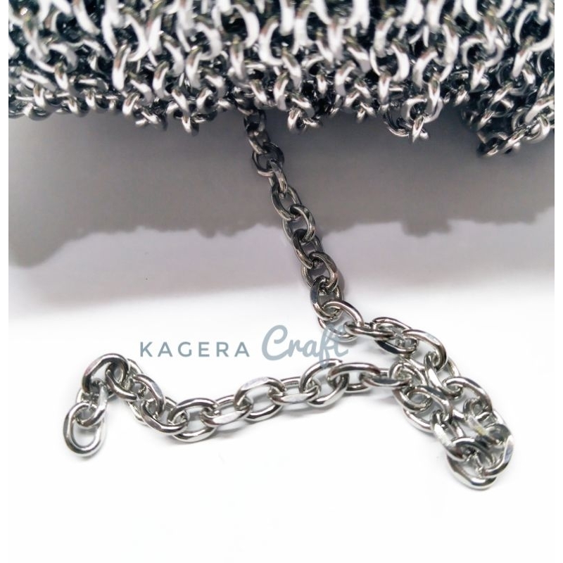 Jual Rantai Stainless Anti Karat Diamond Cut | Shopee Indonesia