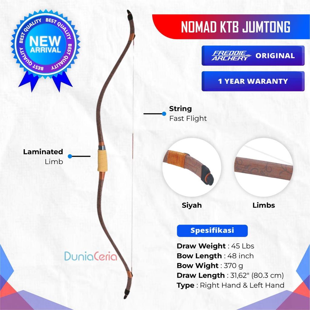 Jual Busur Panah Horsebow Import Korea Nomad KTB Grip Jumtong | Shopee Indonesia