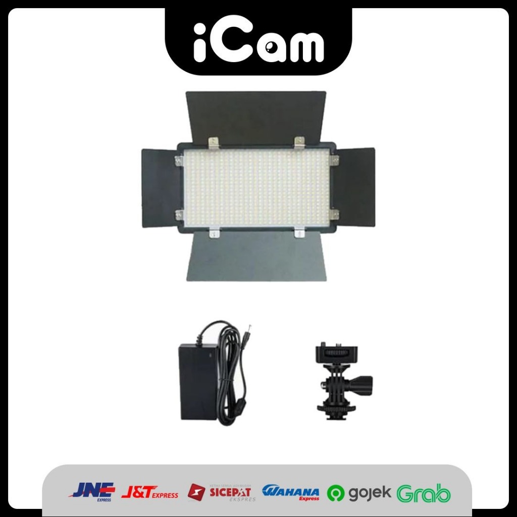 Jual LED 600 lampu continuous LED Light Kit U600+ for studio foto video ...