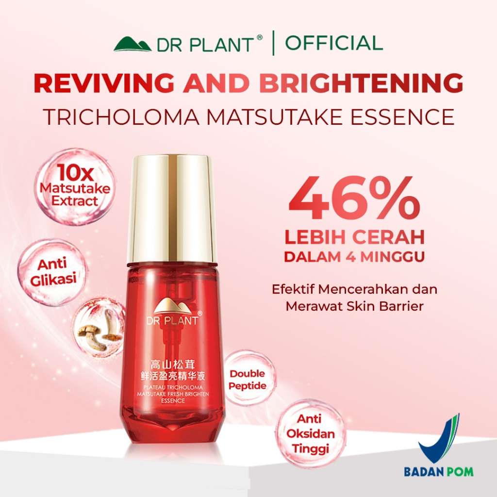 Jual DR PLANT Alpine Tricholoma Matsutake Reviving & Brightening Essence -Serum untuk ...