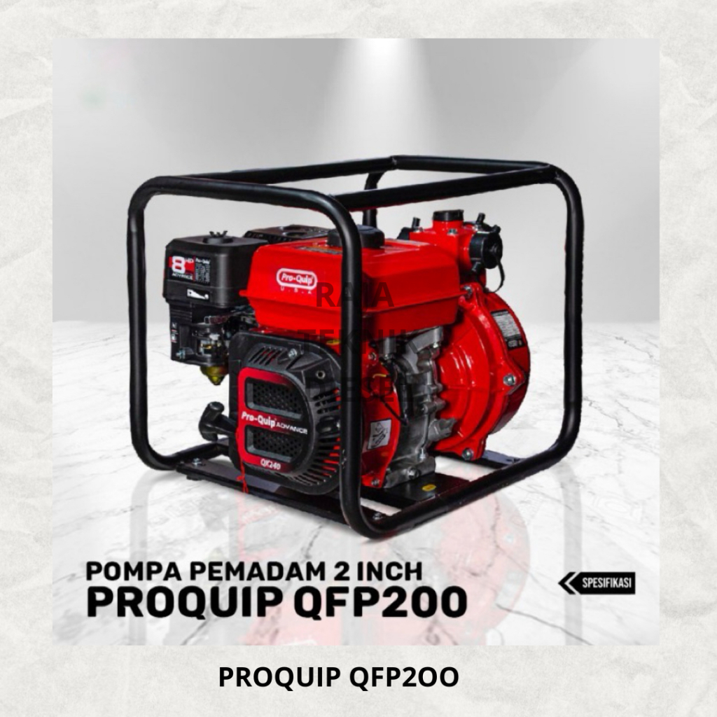 Jual Proquip Pompa Pemadam Kebakaran 2 Inch QFP 200 Gasoline Waterpump ...