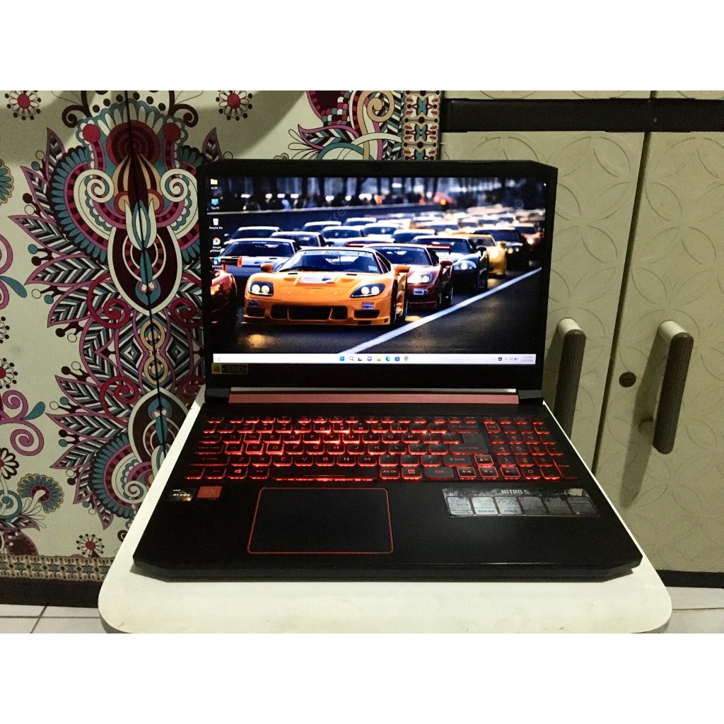 Jual Laptop Gaming Acer Predator Nitro 5 AN515-43 Ryzen 5 3550H Mulus ...