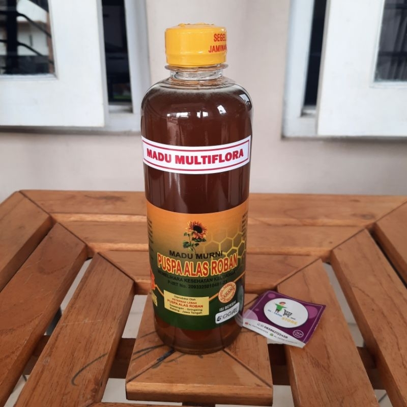 Jual Madu Murni Asli Multiflora 500ml Kemasan Botol Plastik | Shopee ...