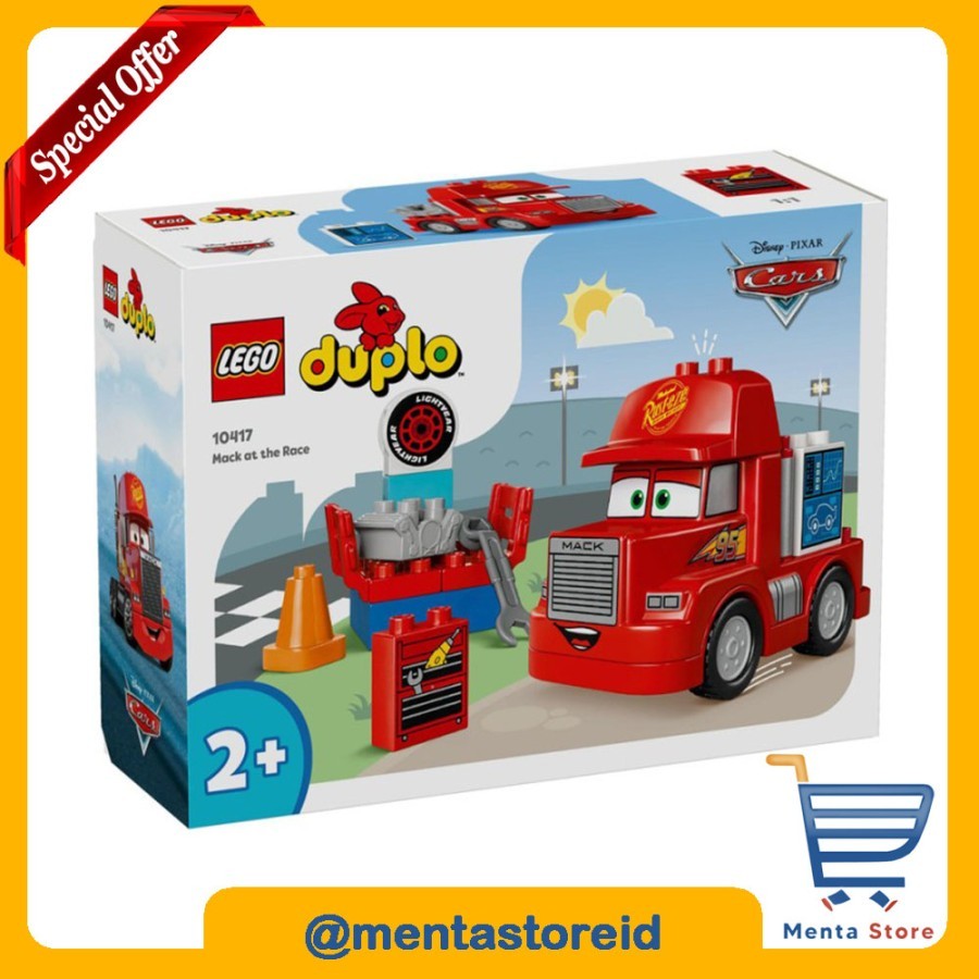 Jual LEGO Duplo 10417 Mack at the Race | Shopee Indonesia