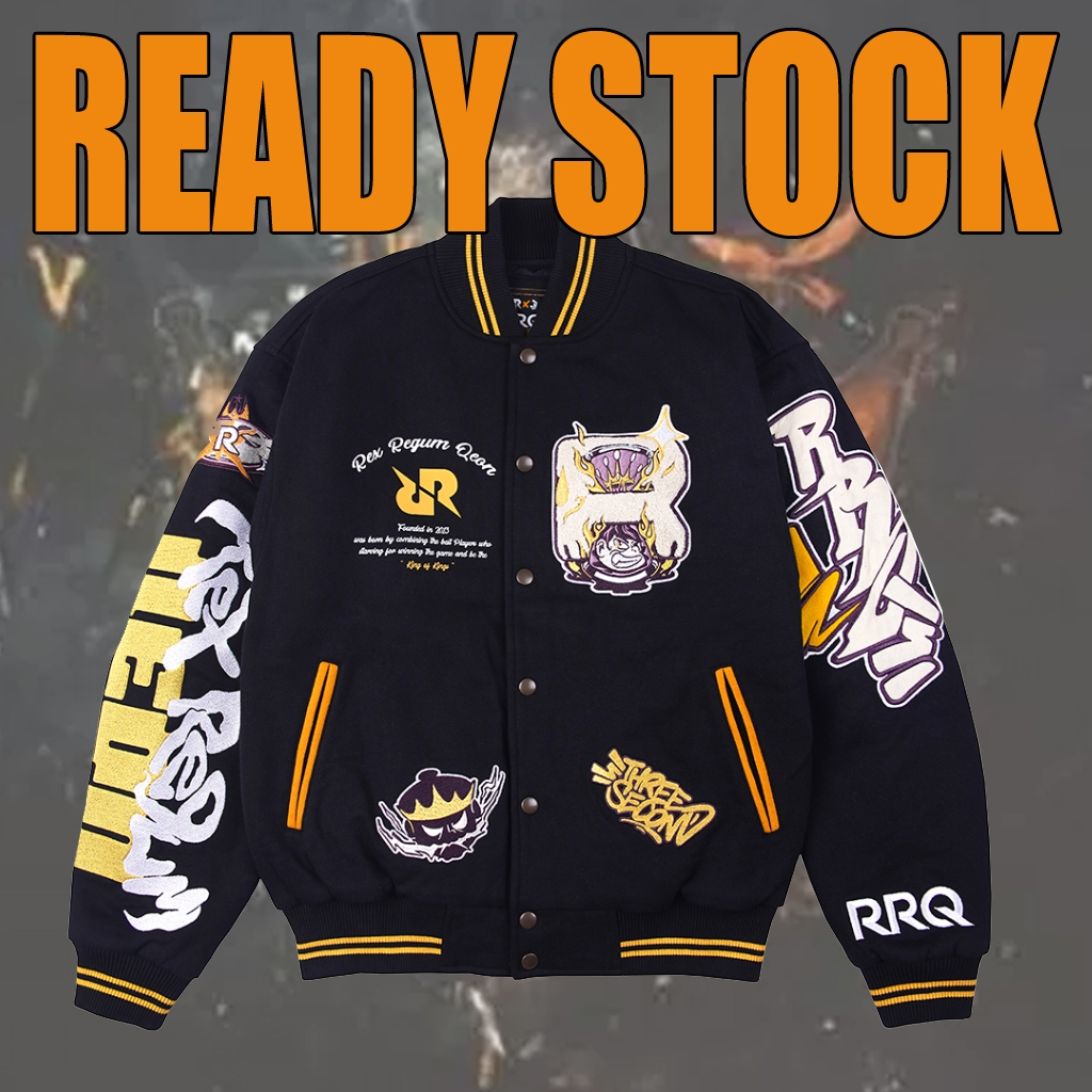Jual JAKET VARSITY RRQ "THE LEGACY" TERBARU TAHUN 2024 JUMBO | Shopee ...