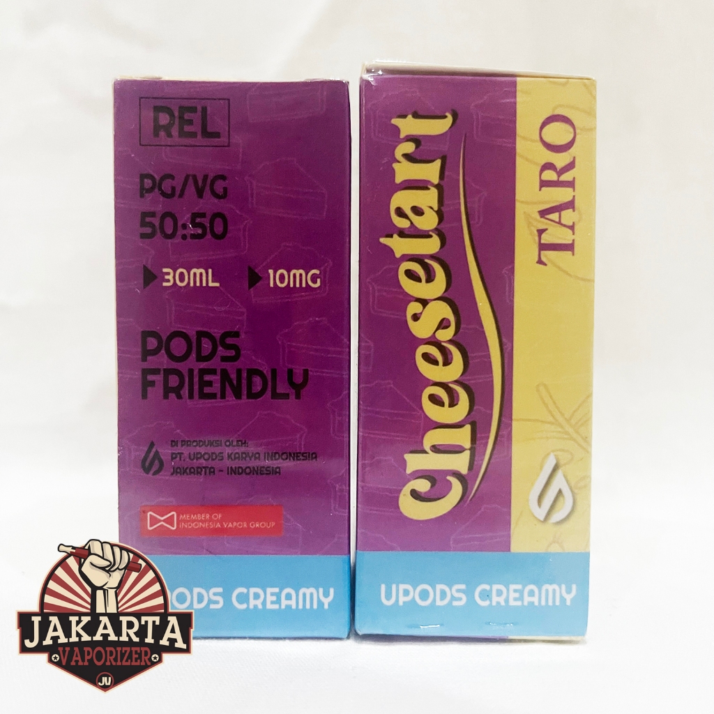 Jual [SALT] UPODS CREAMY CHEESETART TARO SALT PODS FRIENDLY 30ML 10MG ...