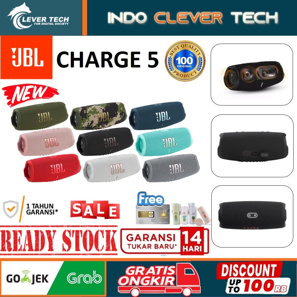 Jual JBL Charge 5 Portable Bluetooth Speaker - ORIGINAL | Shopee Indonesia