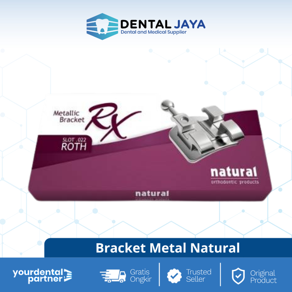 Jual Natural Bracket Metal | Behel | Ortho | Orthodontics | Shopee ...