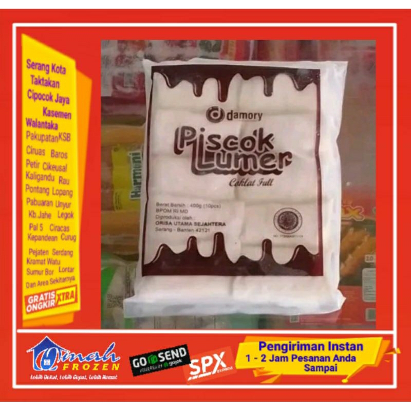 Jual Piscok Lumer Damory, Pisang Coklat Lumer, Frozen Serang | Shopee ...
