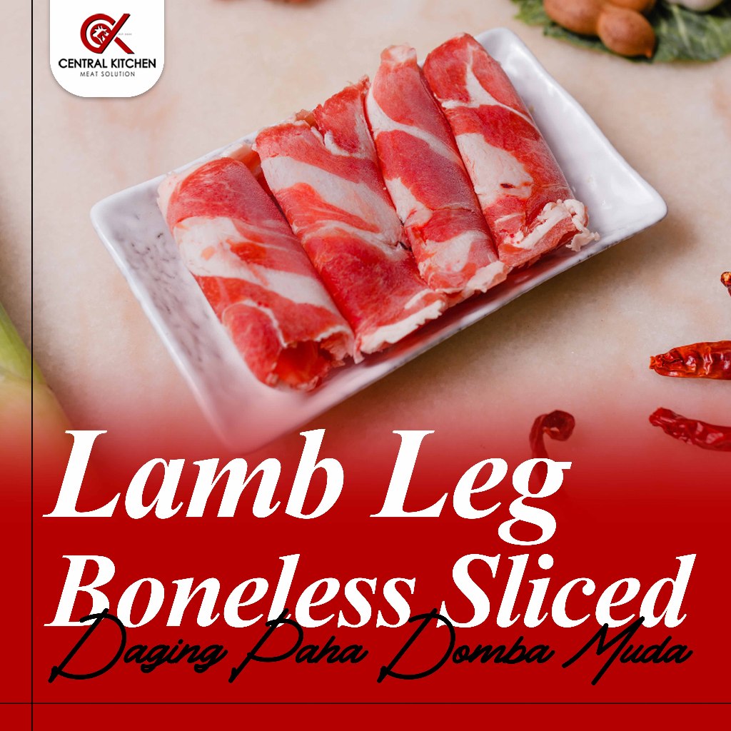 Jual Lamb Leg Boneless Slice 250gr / Daging Paha Domba Muda Slice ...