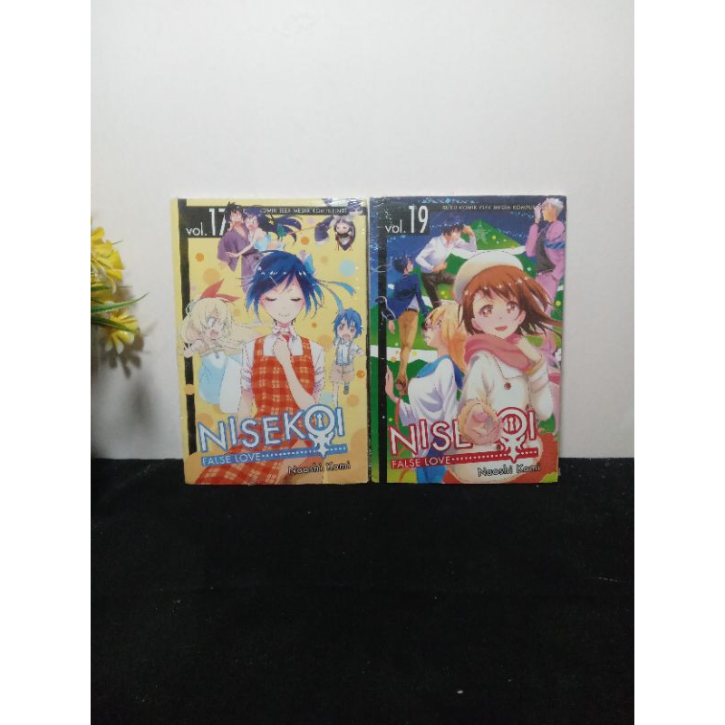 Jual komik cabutan Nisekoi False Love vol 17 19 (segel) | Shopee Indonesia