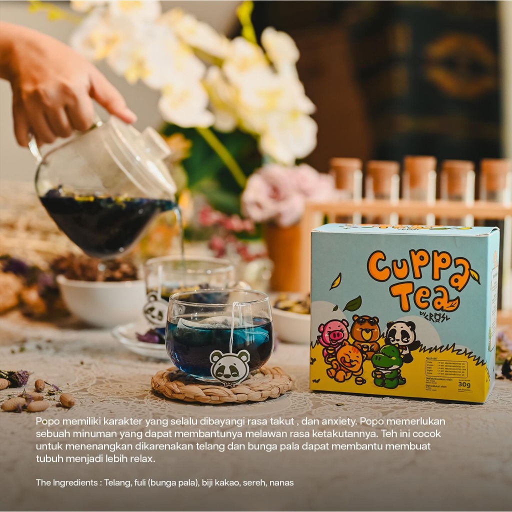 Jual CRSL Cuppa Tea Colorful I Tea Bag I Minuman Seduh I Teh Artisan ...