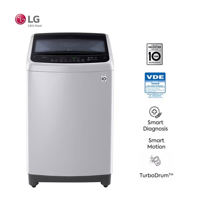 Jual Mesin Cuci 8 Kg Top Loading LG T2108NT1W 1 Tabung 8Kg T2108 NT1W ...