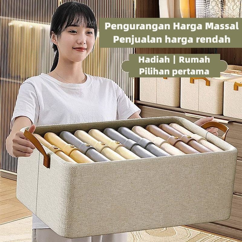 Jual Kotak Penyimpanan Storage Box Organizer Serbaguna Tempat Pakaian ...