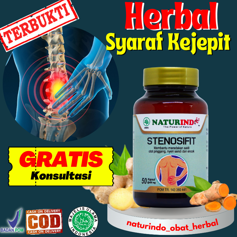 Jual Obat Herbal Sakit Pinggang Saraf Syaraf Sarap Kejepit Bokong Dan Kaki Paling Ampuh Dan Asli ...