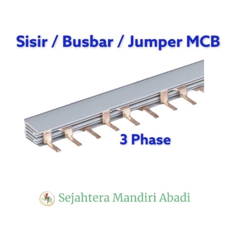 Jual Rel Sisir MCB 3P Busbar Jumper MCB 3 Phase | Shopee Indonesia