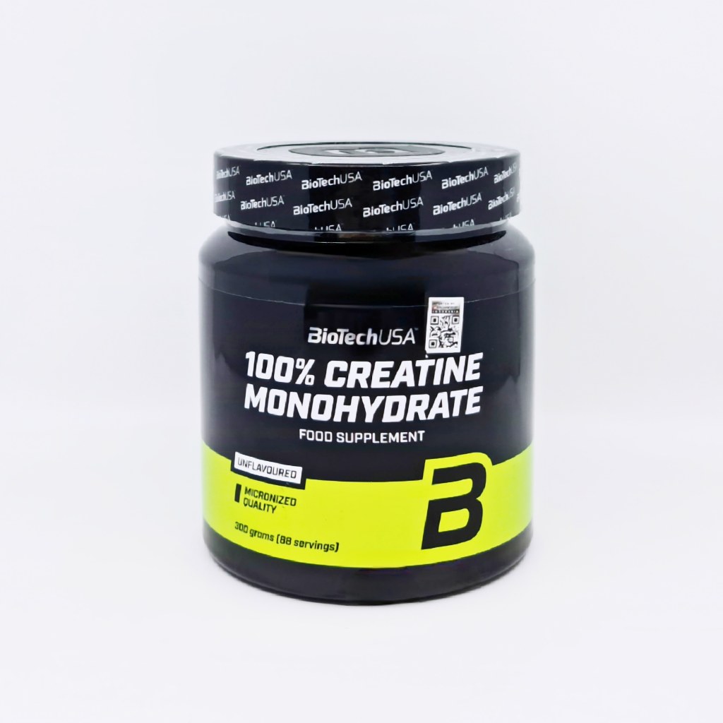 Jual Creatine Monohydrate 300 grams Biotech USA BiotechUSA Bio Tech ...