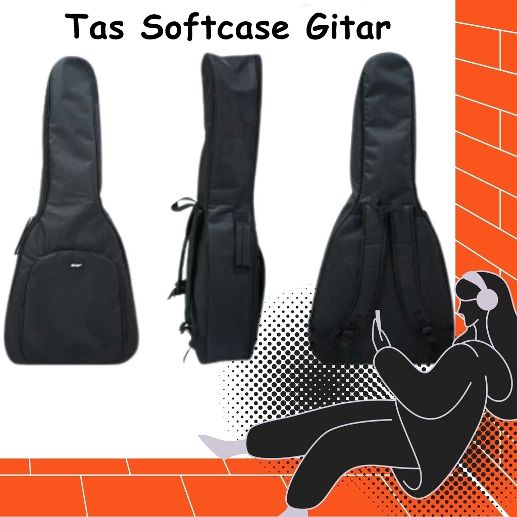 Jual Tas Gitar Jumbo M&M - Softcase Gitar Akustik | Shopee Indonesia