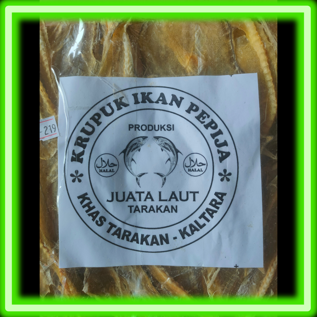 Jual Ikan Asin Tipis Pepija Khas Tarakan - Juata Laut - Papija Tarakan ...