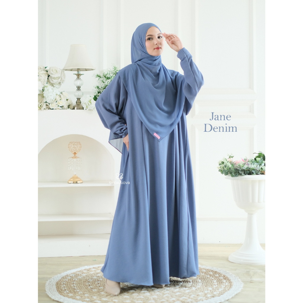 Jual Terakhir di Rak! - Abaya Jane [ Abaya Saja ] | Shopee Indonesia