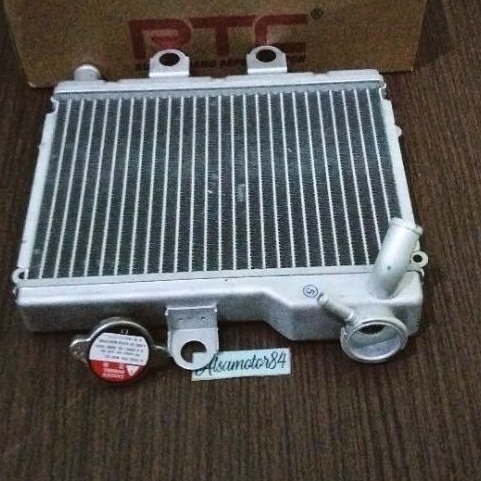 Jual RADIATOR ALMUNIUM PLUS TUTUP KAWASAKI NINJA SS NINJA R KR150 RTC ...