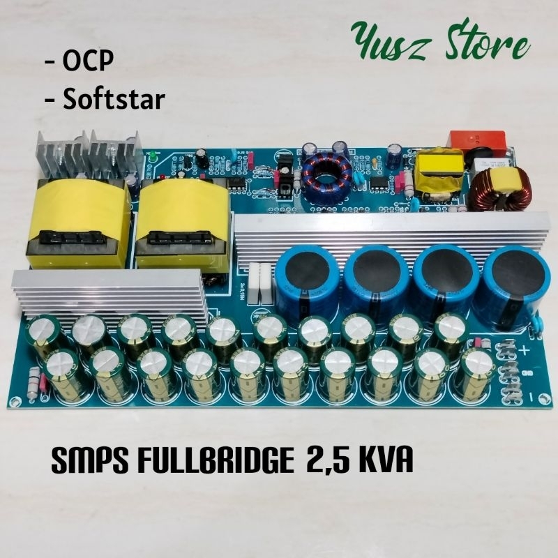 Jual SMPS Fullbridge 2,5kVA 2500w ct 80v 90v 2.5 kVA 2500 watt power supply unit | Shopee Indonesia