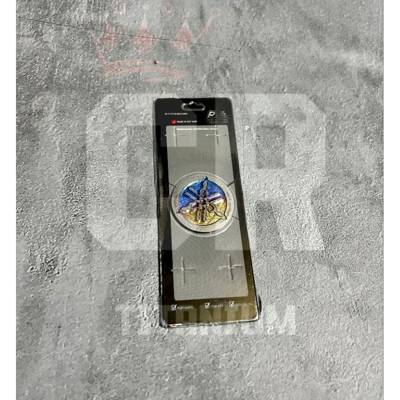 Jual emblem logo yamaha titanium | Shopee Indonesia