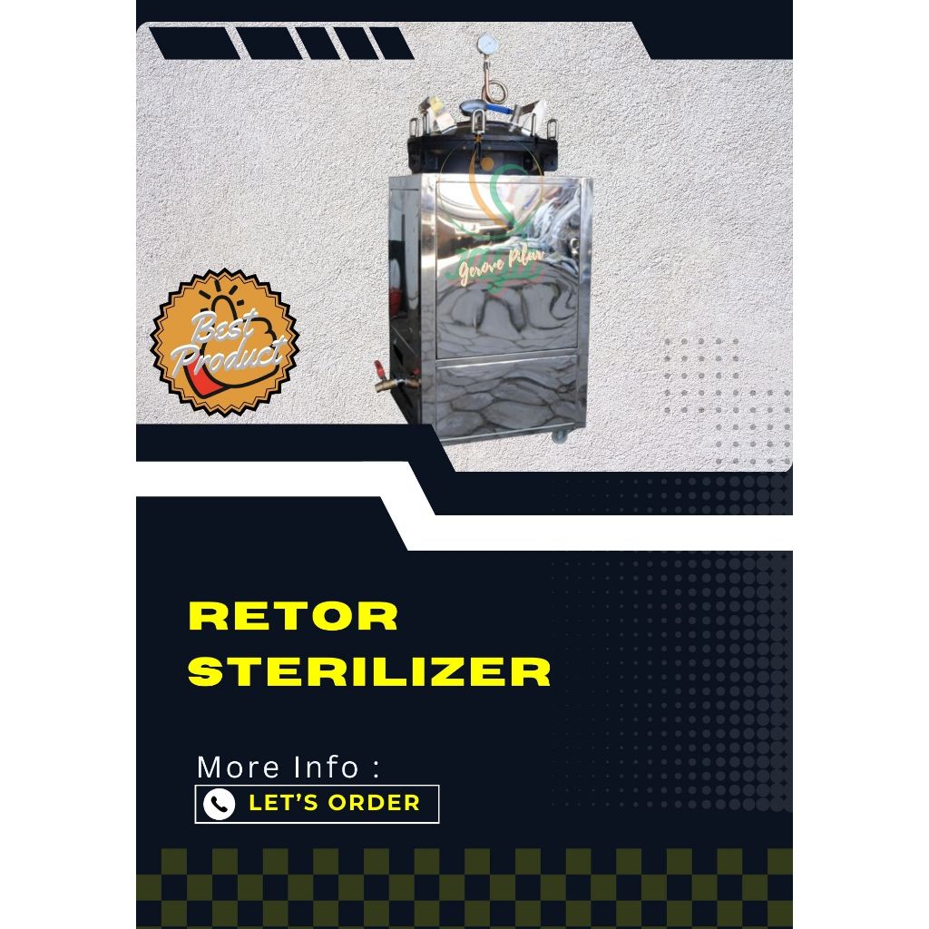 Jual Mesin Retort Sterilisasi Makanan 100 Liter - Mini Retort ...