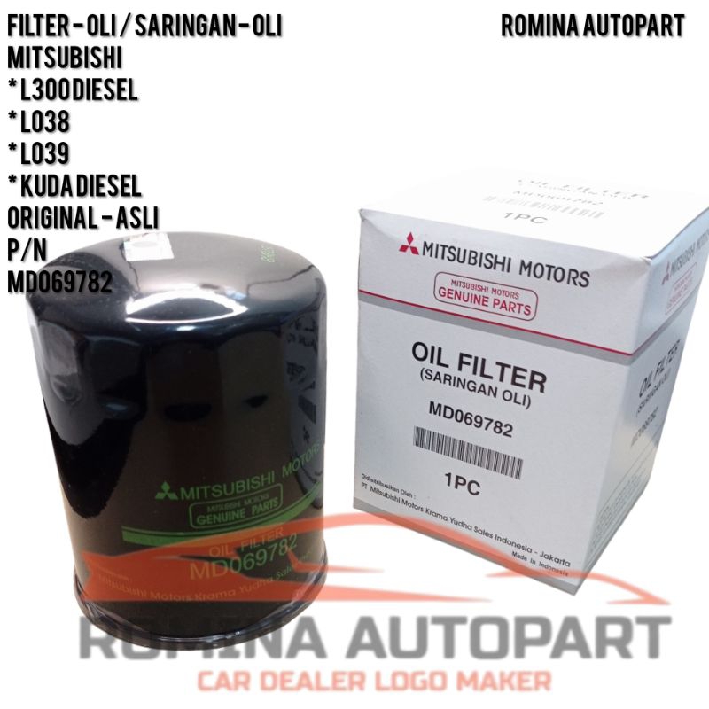 Jual FILTER OLI - SARINGAN OLI MITSUBISHI L300 DIESEL L038 L039 - KUDA ...