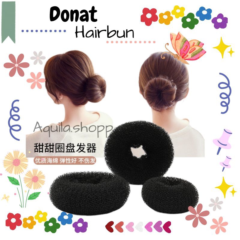 Jual Donut bun /hairstyling/ tata rambut/ hairbun | Shopee Indonesia