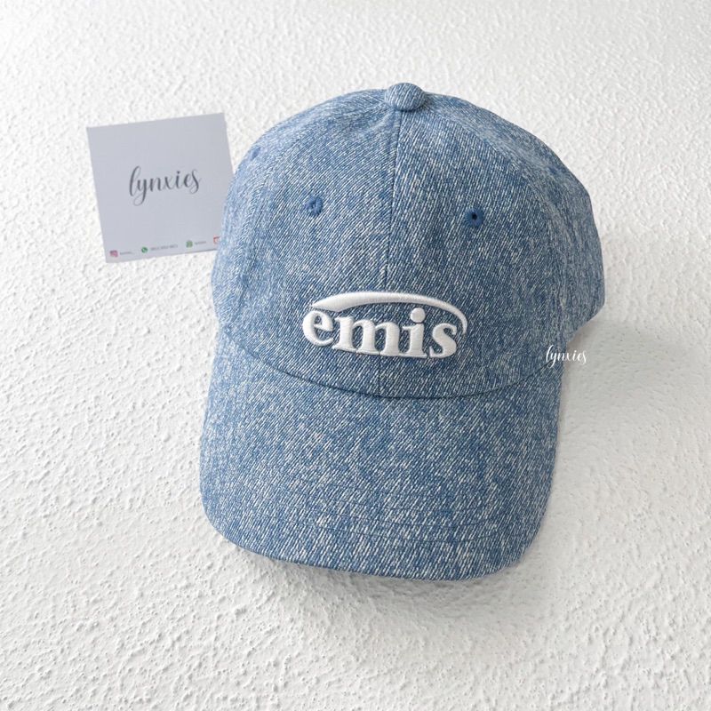 Jual [Ready Stock] EMIS NEW LOGO DENIM BALL CAP | Shopee Indonesia