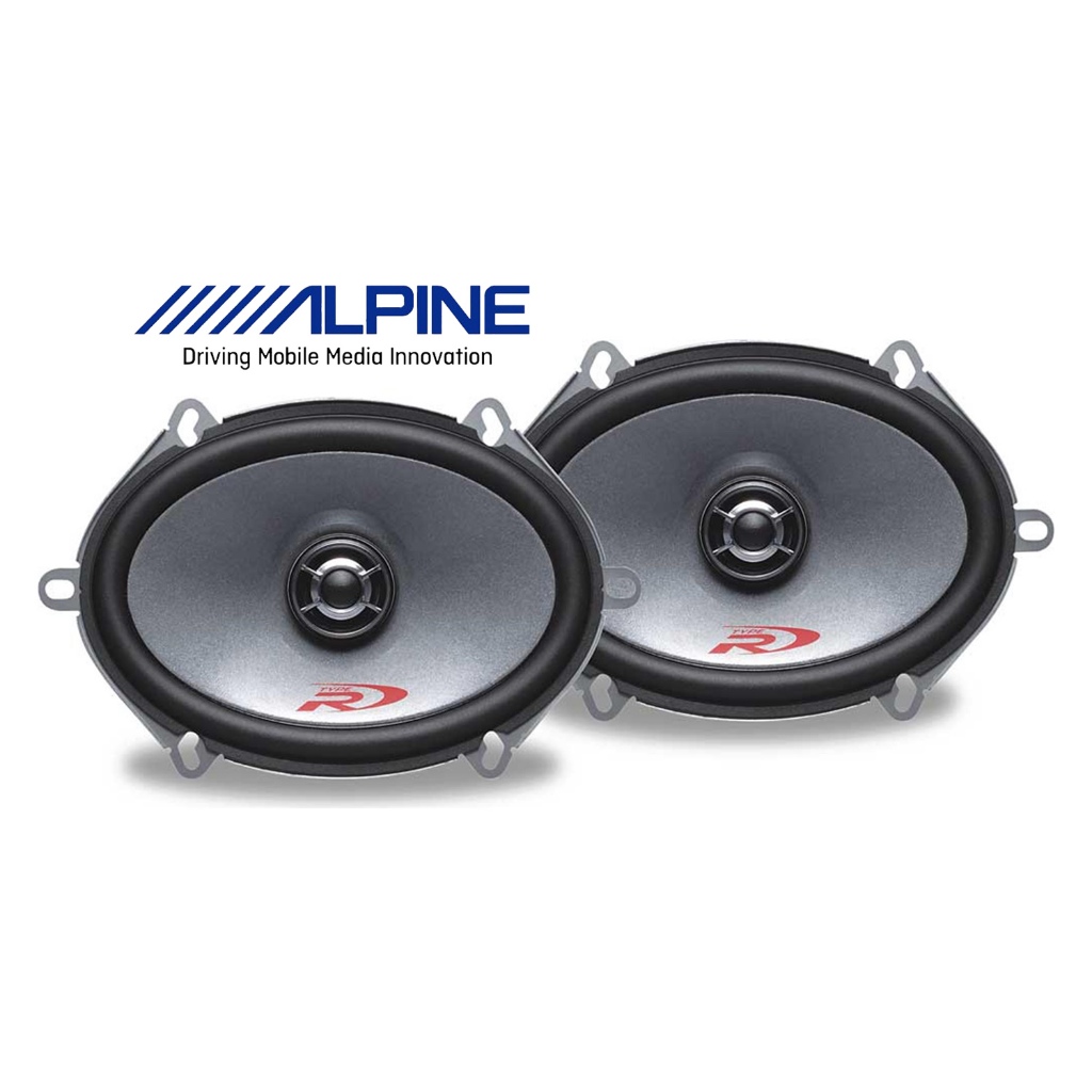 Jual Alpine SPR-57LP Speaker Oval Coaxial 2-Way Ukuran 5x7 inch per SET ...