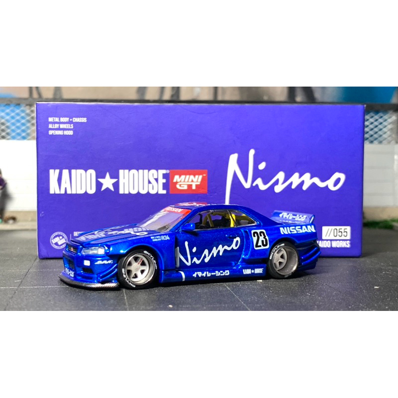 Jual Mini GT Kaido House GTR R34 Nismo Blue/Biru | Shopee Indonesia