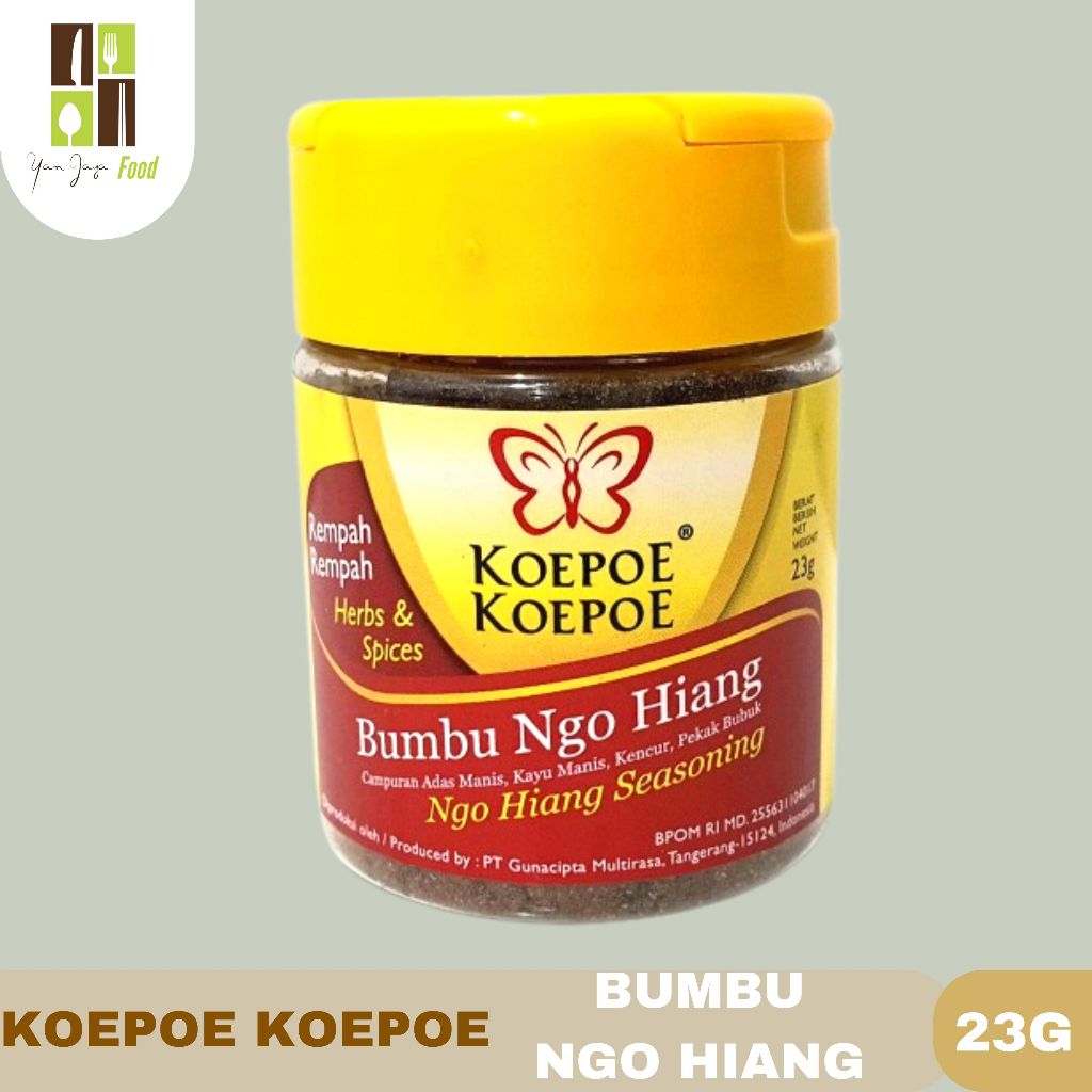 Jual Koepoe Kupu Bumbu Ngo Hiang / Ngohiong Powder / Chinese Five Spice ...