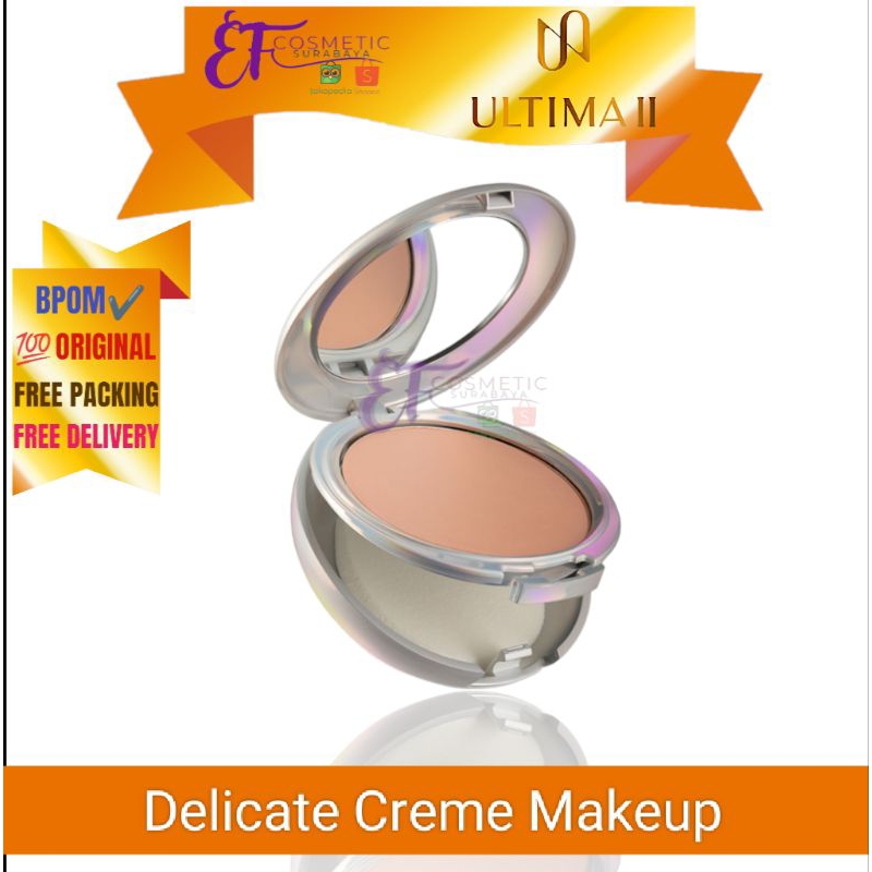Jual ULTIMA II Delicate Creme Makeup Fullsize | Refill - Bedak Basah ...