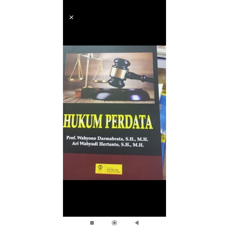 Jual Hukum Perdata Prof Wahyono Darmabrata | Shopee Indonesia