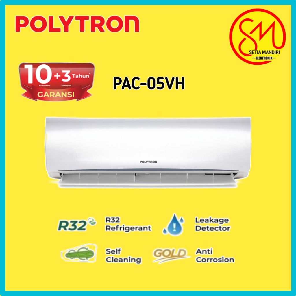 Jual AC POLYTRON 0.5 1/2 PK - Deluxe 2 1/2PK 0.5PK - PAC 05VH | Shopee ...