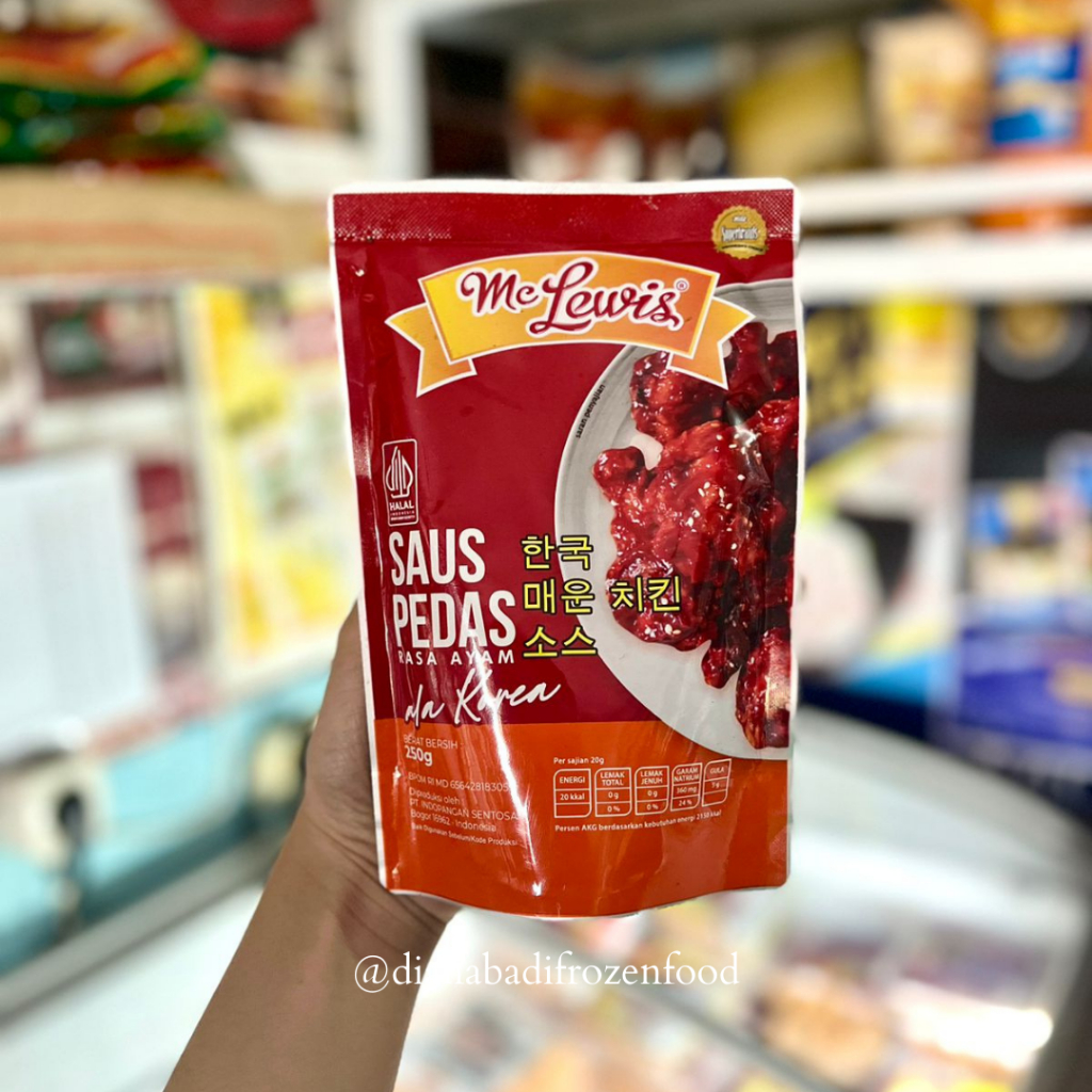 Jual MC LEWIS Saus Pedas Rasa Ayam Korean 250gr | Shopee Indonesia
