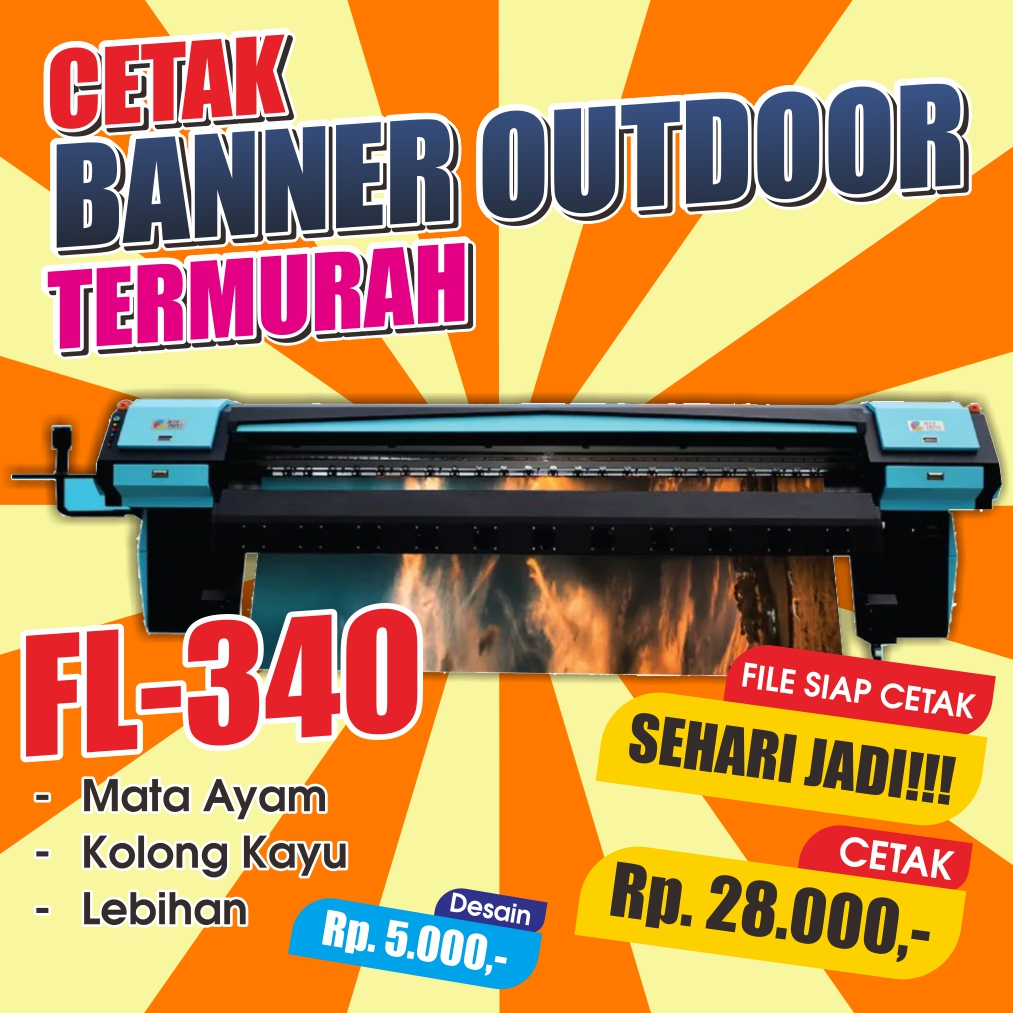 Jual Cetak Banner Digital Print Outdoor / Print Spanduk Custom Murah ...