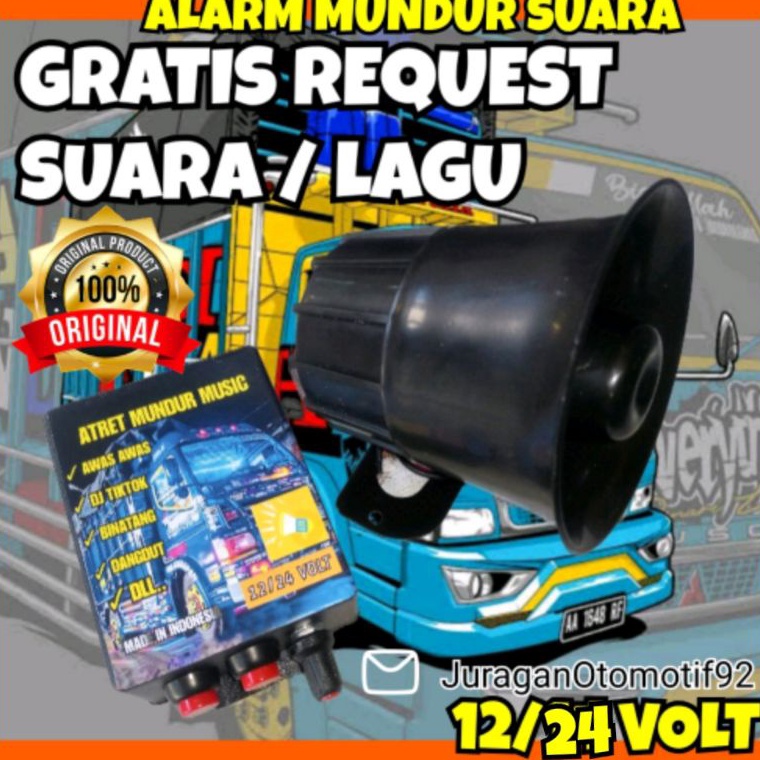 Jual RWV alarm mundur awas awas alarm mundur awas alarm mundur truk ...