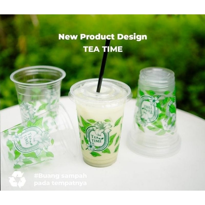 Jual GELAS PLASTIK / GELAS PLASTIK BENING /GELAS MOTIF / GELAS BOBA ...