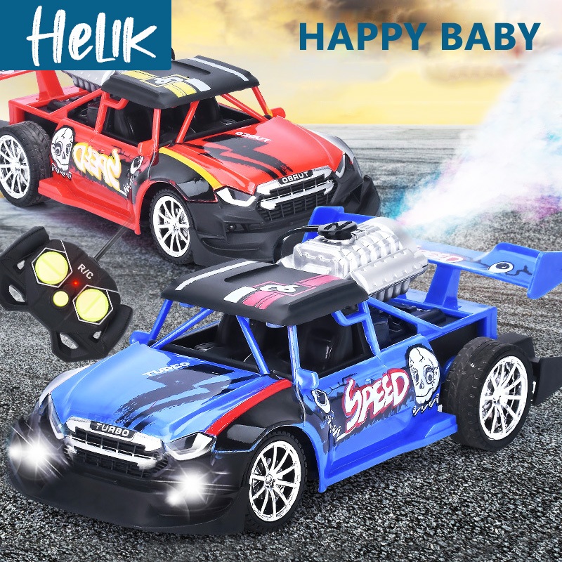 Jual Mainan Mobil Remote Control RC Mobil Balap dengan Lampu Keren Bisa ...