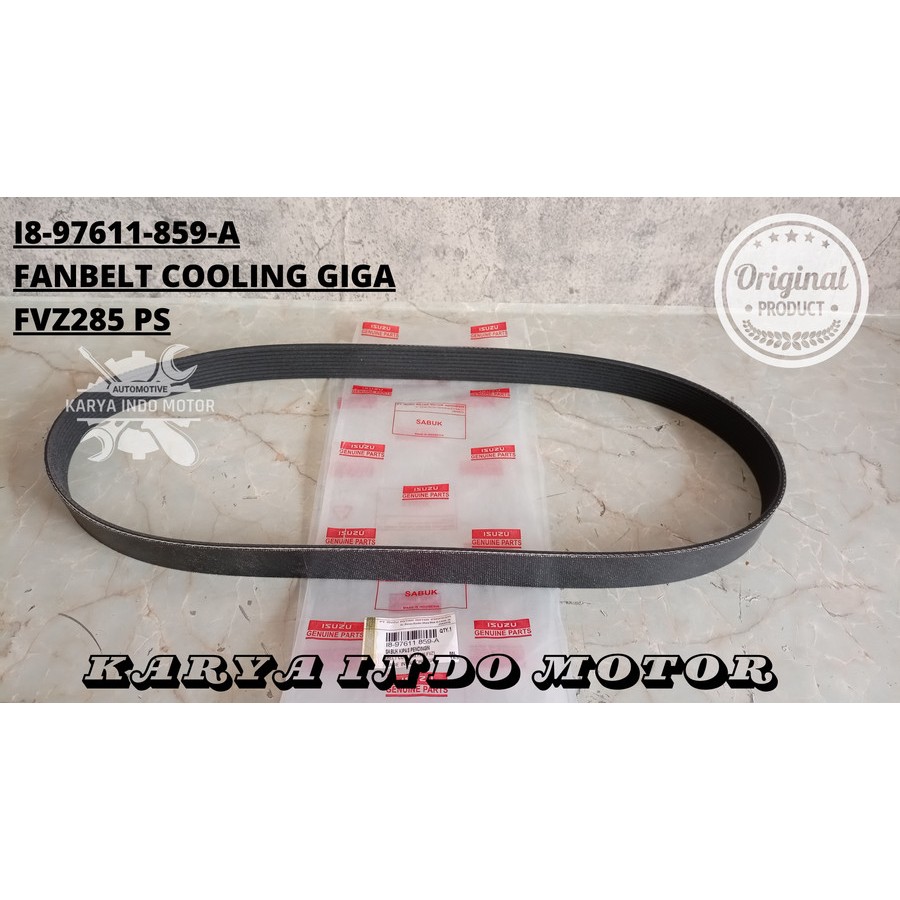Jual Fan belt fanbelt tali kipas altenator Giga Fvz 6hk1 8-97611-859-A | Shopee Indonesia