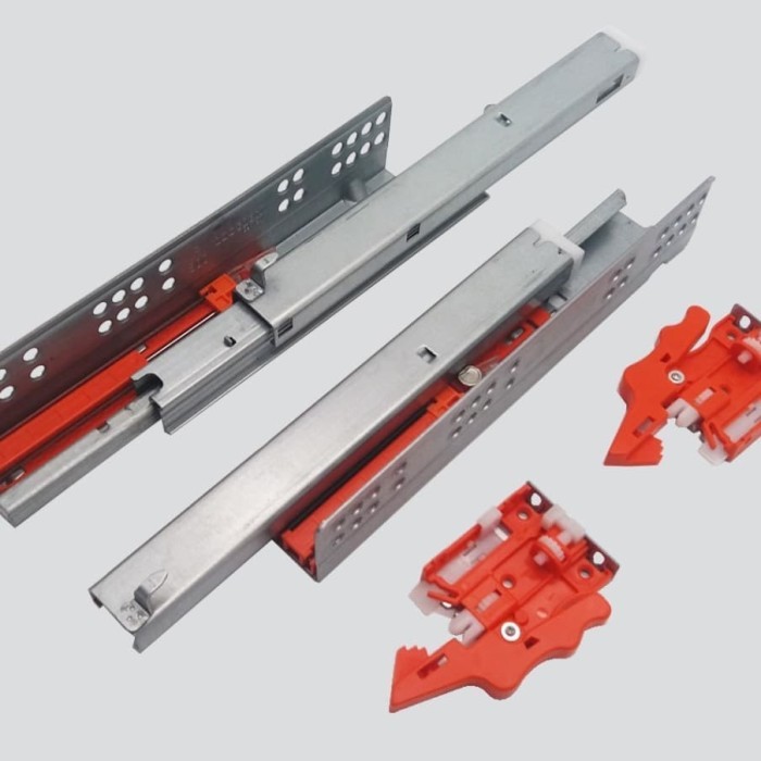 Jual Rel Laci Tandem DTC 40 cm Soft Close Full Extension | Shopee Indonesia