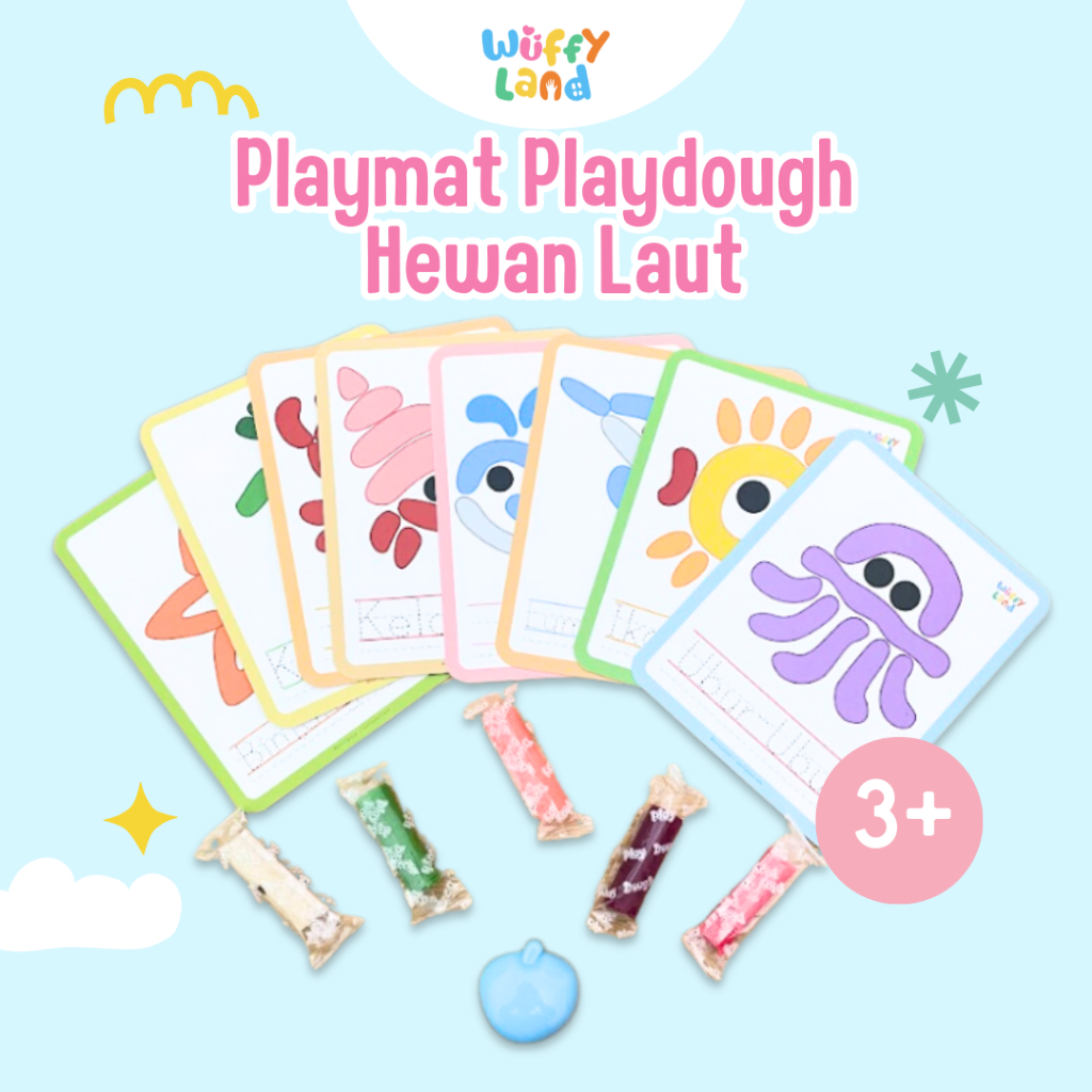 Jual WUFFYLAND Bermain Playmat Aneka Tema + Fun Doh - Alas Bermain ...