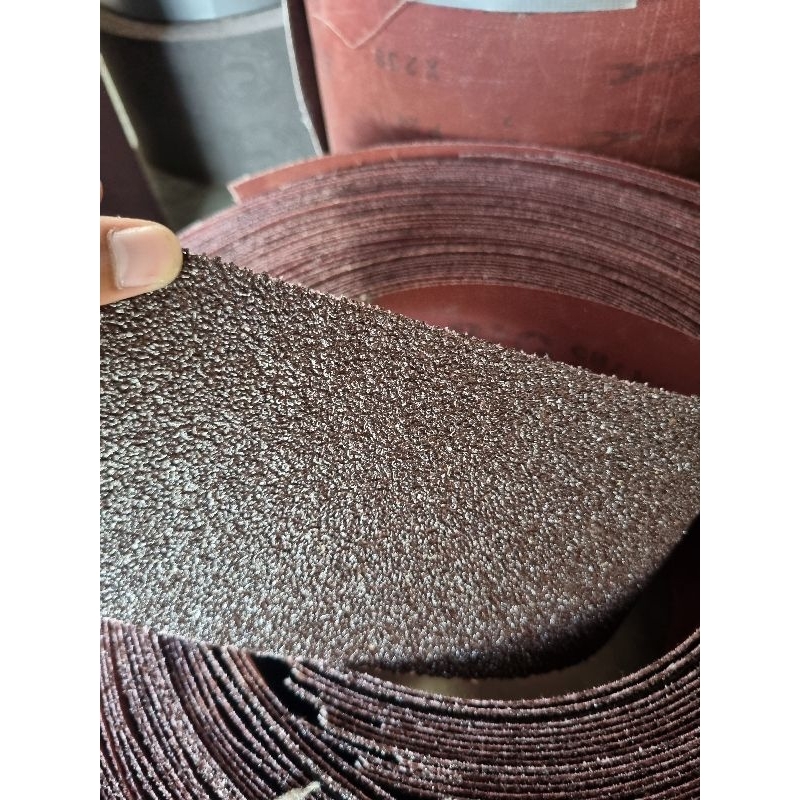 Jual AMPLAS BAHAN KAIN KAKU TEBAL GRIT KASAR 24/36/40/60/80/100/120/150 ...