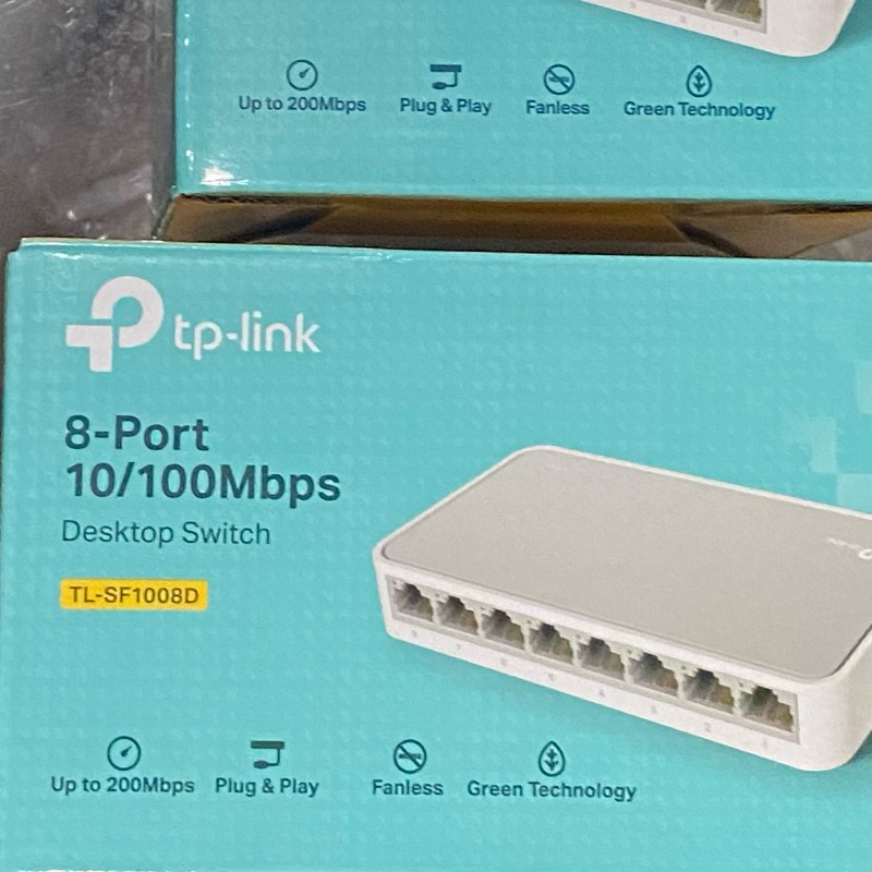 Jual TP-LINK TL-SF1008D TPLink 8 Port 10/100Mbps Desktop Switch Hub 8 ...