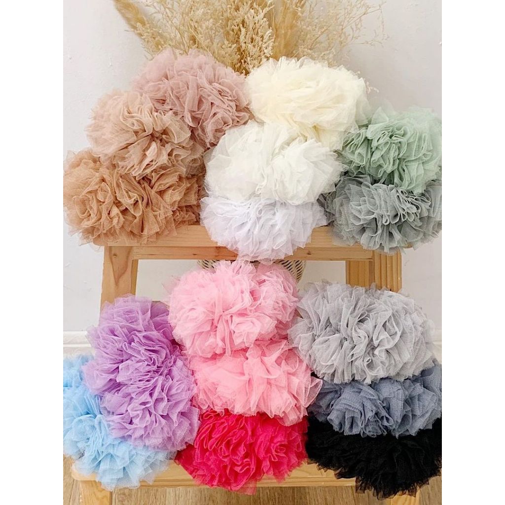 Jual Hijaber - Ikat Rambut Cepol Hijab Anti Pusing Tile Tille Jumbo ...