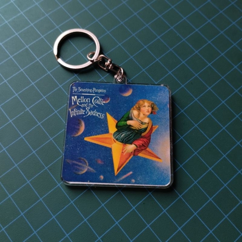 Jual Keychain Akrilik Cover Album Band Series / Ganci Gantungan Kunci ...
