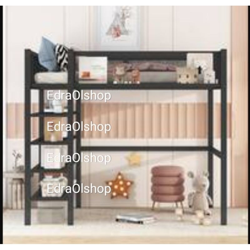 Jual ANTI Keropos/Rayap/Karat Loftbed Besi Tingkat Mewah Ranjang Susun ...